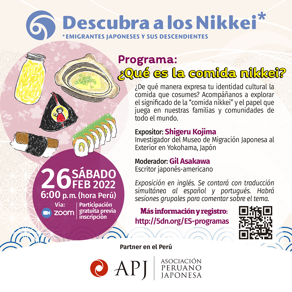 Webinar: ¿Qué es la comida nikkei?